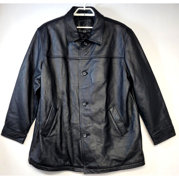 Unknown | Jackets & Coats | J Ferrar Leather Jacket Mens Xl Black ...
